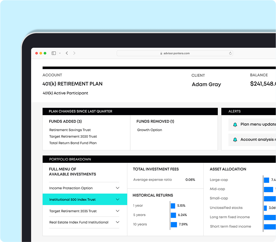 Pontera | For Advisors